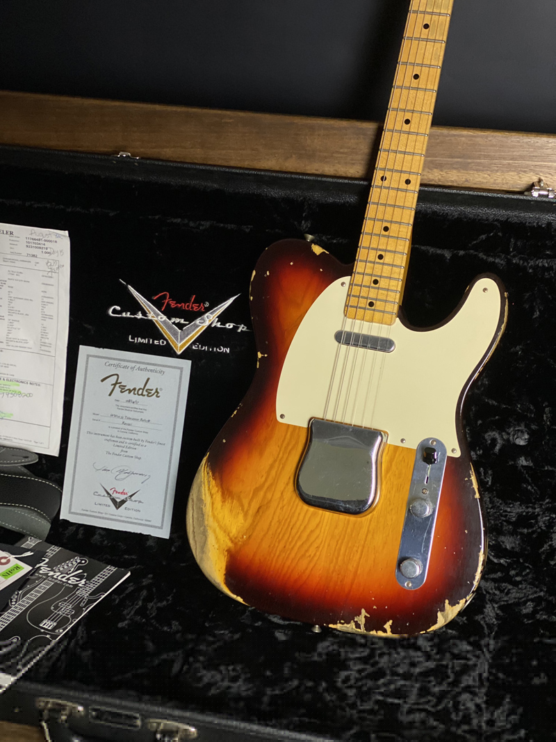 Two Tone - Fender Custom Shop Wildwood 10 55 Telecaster Heavy Relic ...