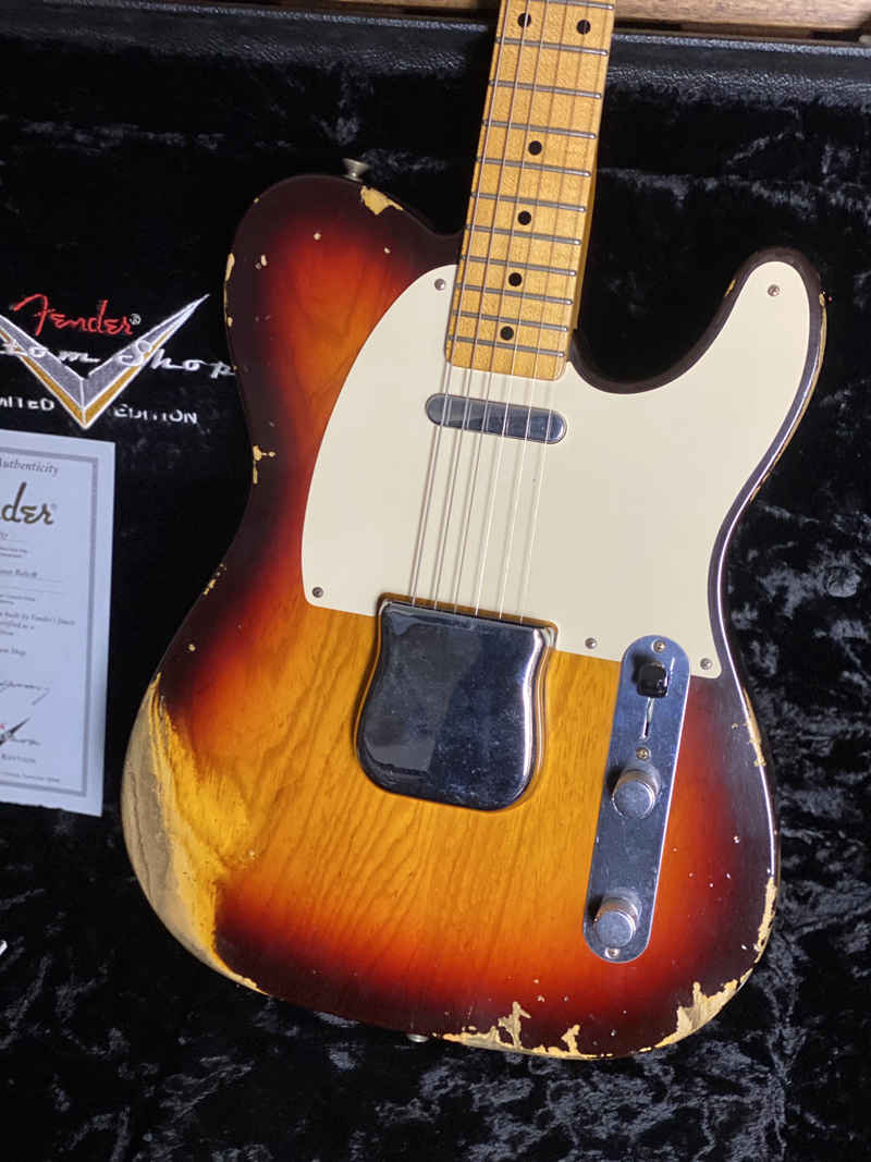 Two Tone - Fender Custom Shop Wildwood 10 55 Telecaster Heavy Relic ...